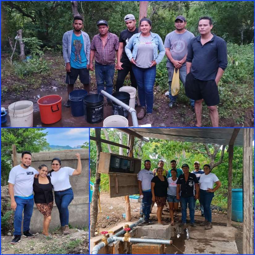 Enacal entrega Sistema de Agua Potable a familias de Las Tunitas en ...