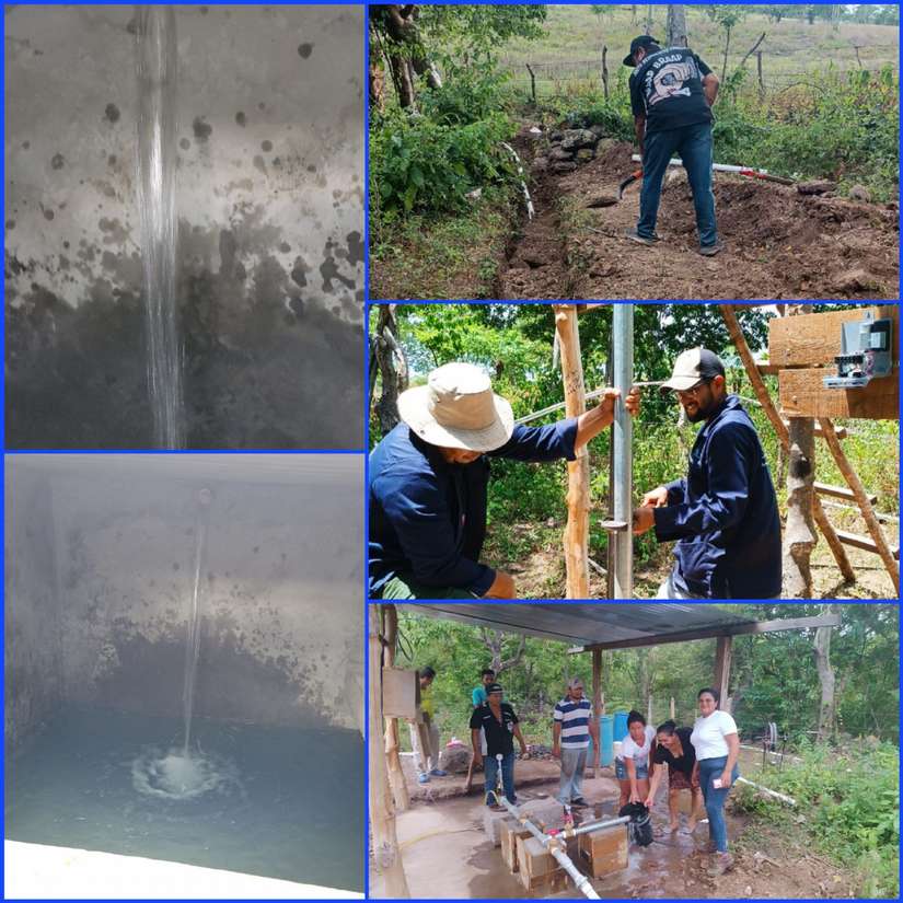 Enacal entrega Sistema de Agua Potable a familias de Las Tunitas en ...
