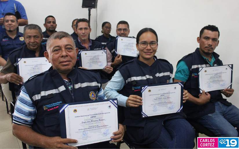 Sinapred concluye Curso Básico de Gestión para la Reducción del Riesgo ...