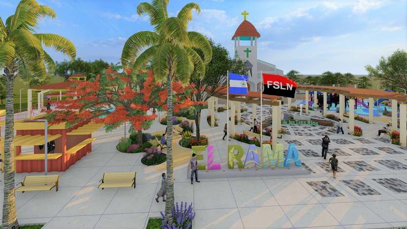 Alcaldía de El Rama remodelará su Parque Central