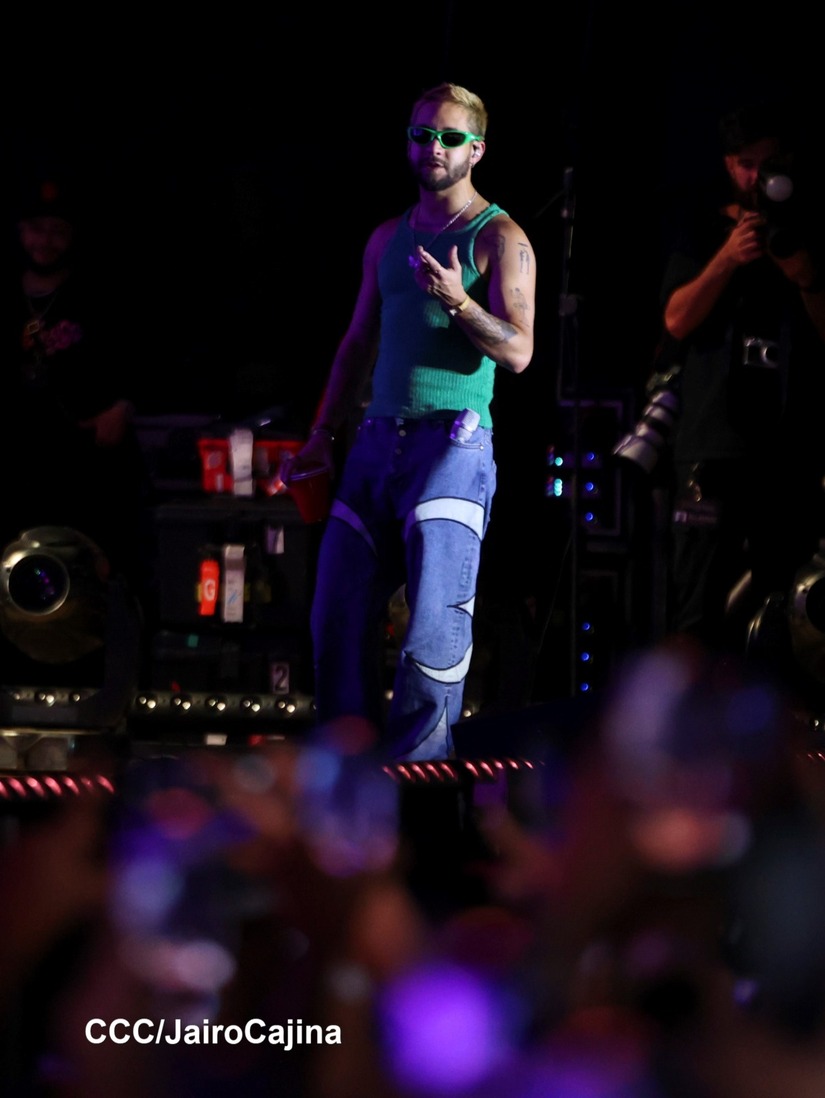 Mora conquistó a la juventud nicaragüense con un concierto sensacional