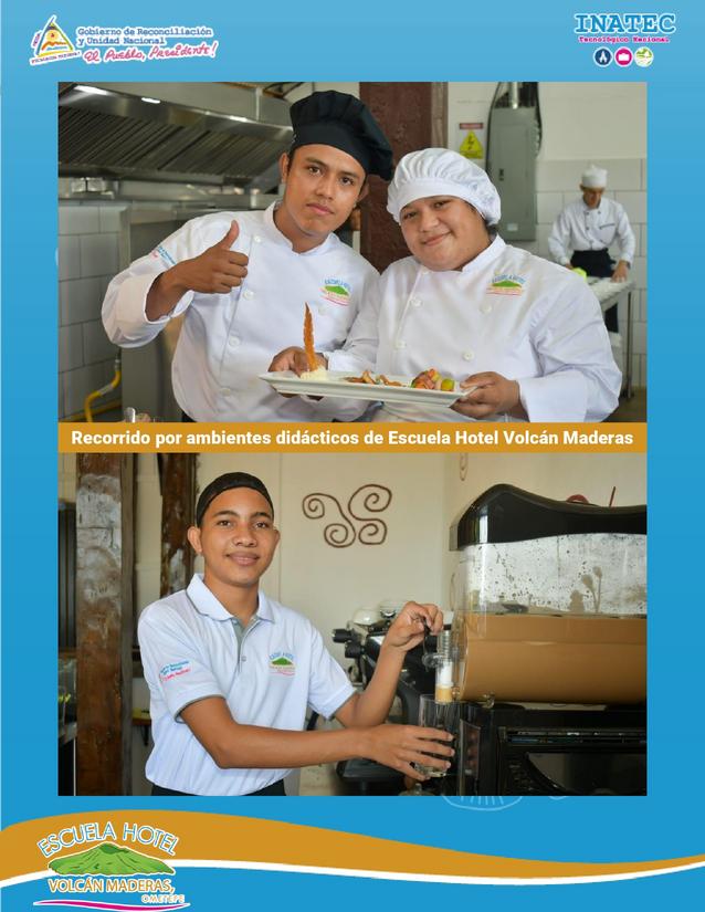 (+FOTOS): Inatec inaugura Escuela Hotel Volcán Maderas