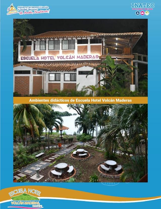 (+FOTOS): Inatec inaugura Escuela Hotel Volcán Maderas