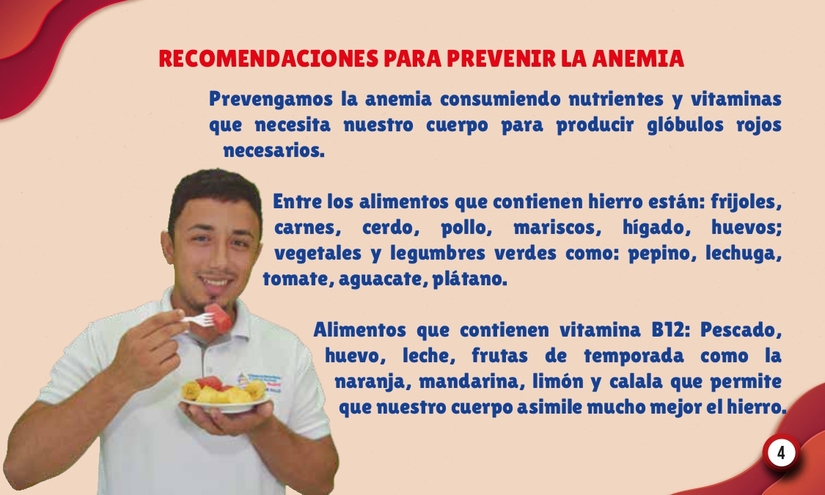 Presentan la cartilla “Cuido Nutricional y Prevención de la Anemia”