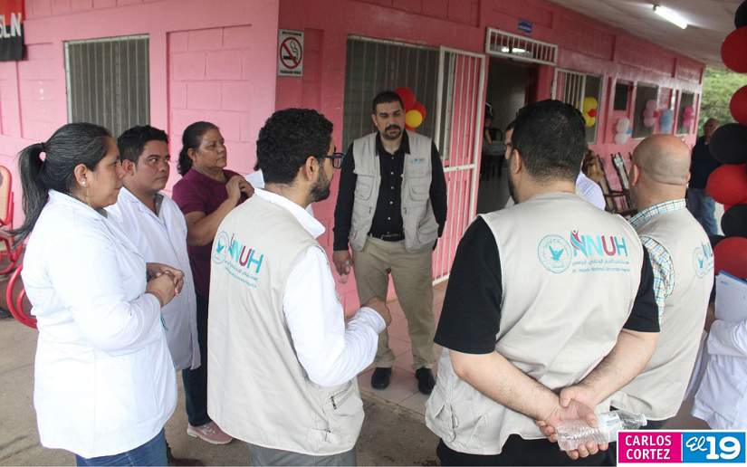 Médicos palestinos visitan Hospital Primario Yolanda Mayorga de Tipitapa