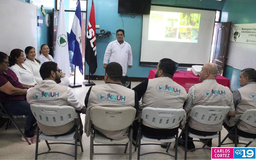 Médicos palestinos visitan Hospital Primario Yolanda Mayorga de Tipitapa