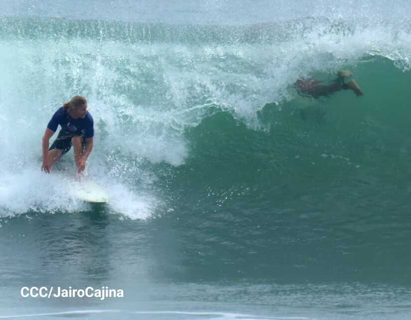 Los Resano dominan Torneo Nacional de Surf de Nicaragua en Tola, Rivas