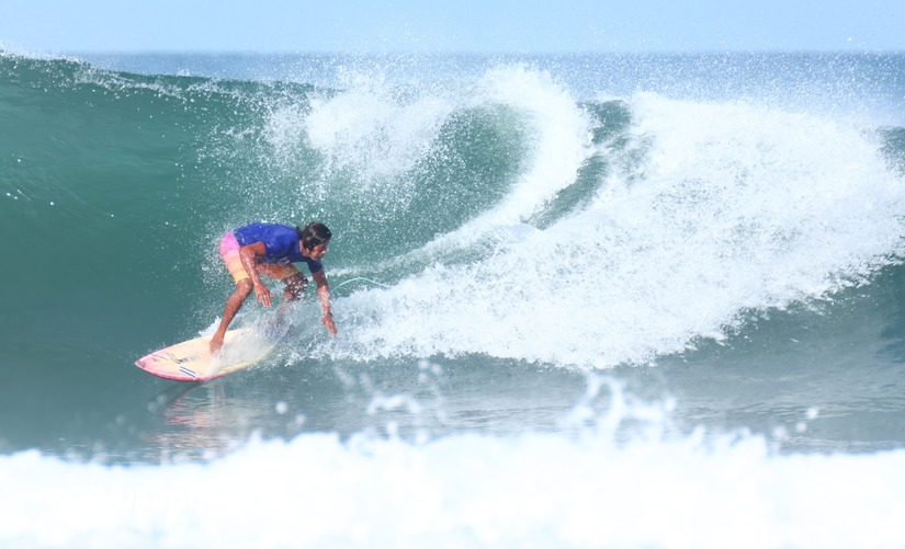 Candelaria Resano surfea en las playas de Nicaragua tras su ...