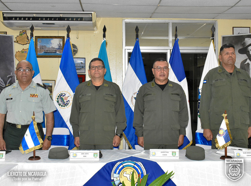 Ejército de Nicaragua participó en la Inauguración del XVII Ejercicio de Puesto de Mando Virtual
