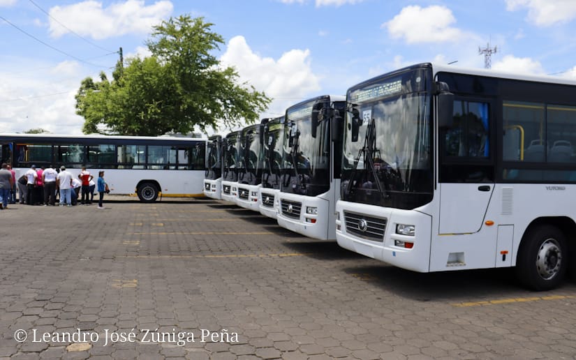 Entrega de buses Yutong reforzará el servicio de transporte en Masaya ...