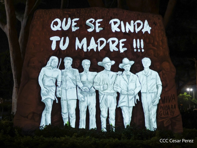 Proyectan Video Maping Digital sobre la vida y obra del Poeta Leonel Rugama