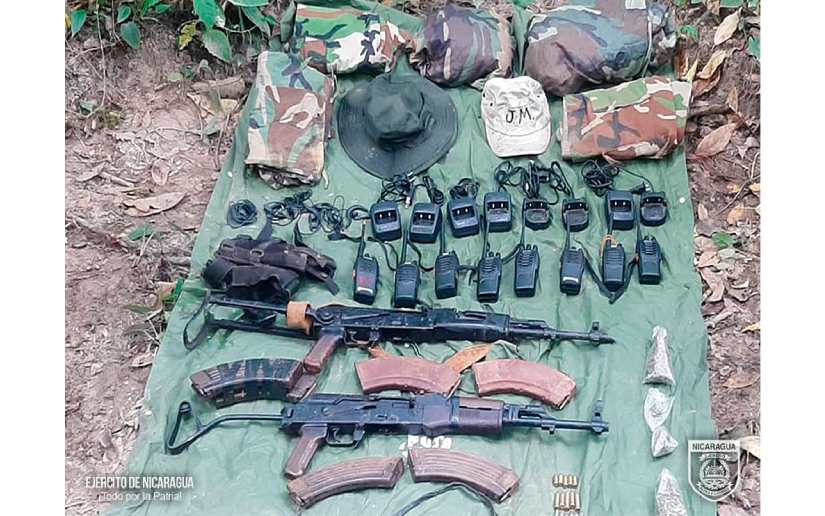 Sexto Comando Militar realizó ocupación de armas y pertrechos militares