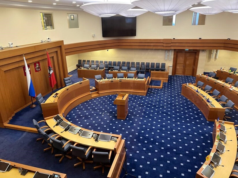 Estudiantes nicaragüenses en encuentro con diputados de la Duma de Moscú