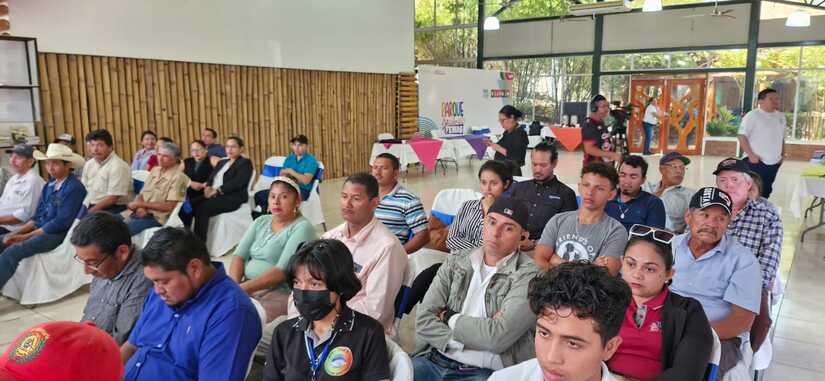 Mefcca capacita a familias para producir peces en apoyo a la alimentación