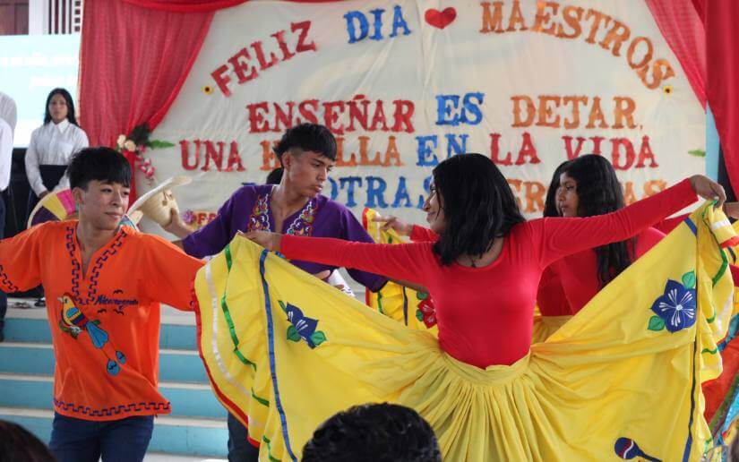 Colegio Blanca Stella Aráuz de Chiquilistagua celebra el Día del Maestro