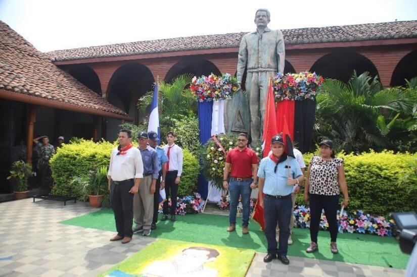 Conmemoramos en León los 95 años del Héroe Nacional Rigoberto López Pérez