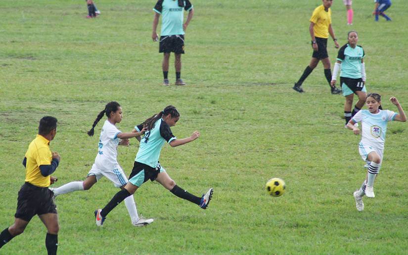 Comienza evento nacional en la disciplina Fútbol 7 fememino en Managua