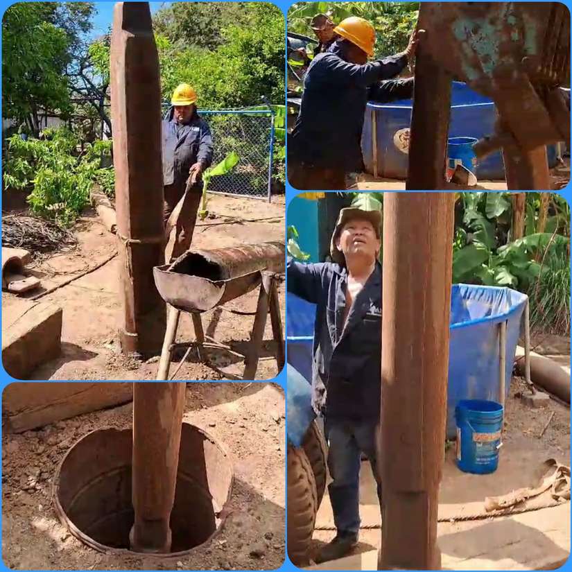 Pozo que se construye en el sector de Las Enramadas alcanza el 70% de ...