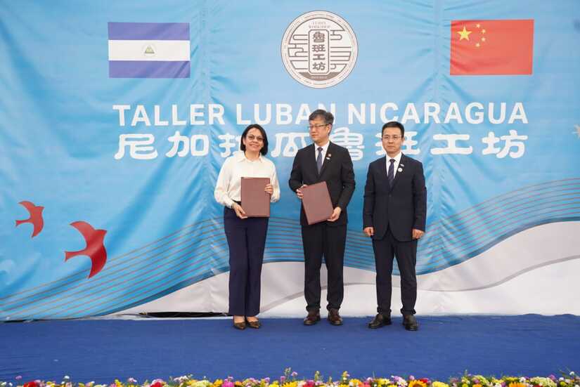 Inauguran Taller Luban en Nicaragua, un centro de capacitación tecnológica de última generación