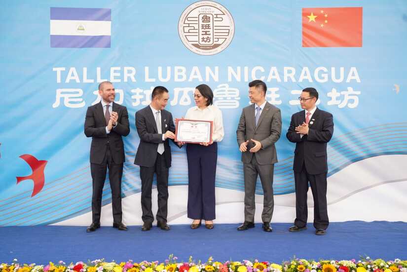 Inauguran Taller Luban en Nicaragua, un centro de capacitación tecnológica de última generación