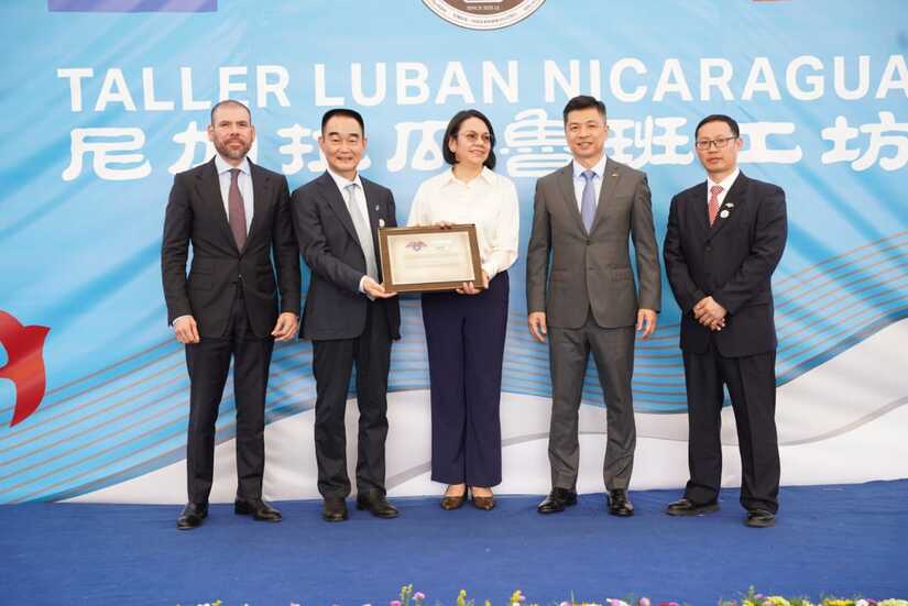 Inauguran Taller Luban en Nicaragua, un centro de capacitación tecnológica de última generación