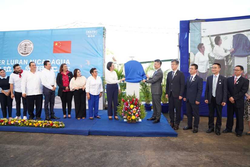 Inauguran Taller Luban en Nicaragua, un centro de capacitación tecnológica de última generación