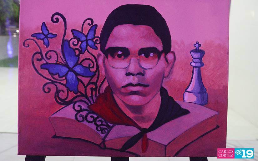 Juventud nicaragüense rinde homenaje a Leonel Rugama con museo virtual