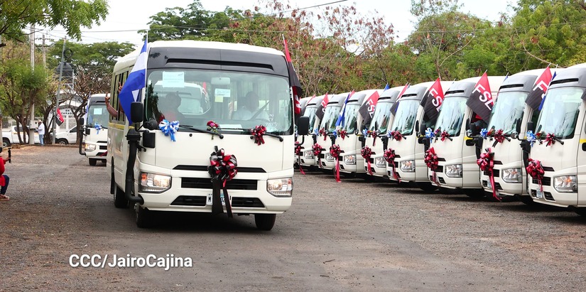 Gobierno Sandinista dota de microbuses a los Sistemas Locales de ...