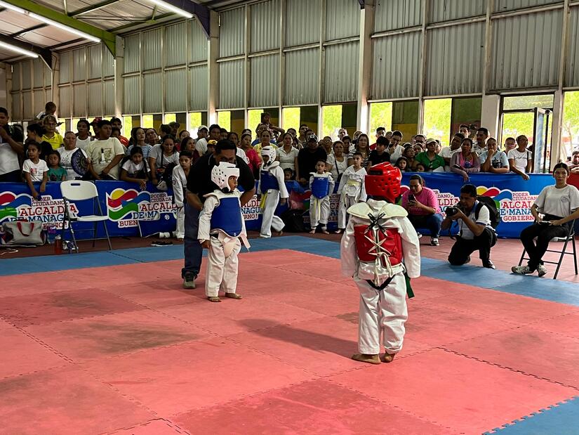 Más de 300 atletas participan del Primer Campeonato de Taekwondo en Managua