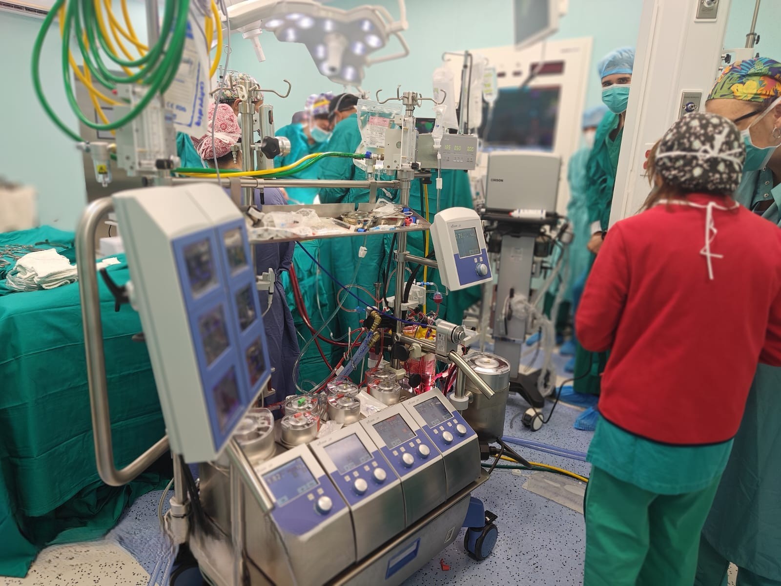 Cirugías de corazón abierto realizadas con éxito en el Hospital Escuela ...