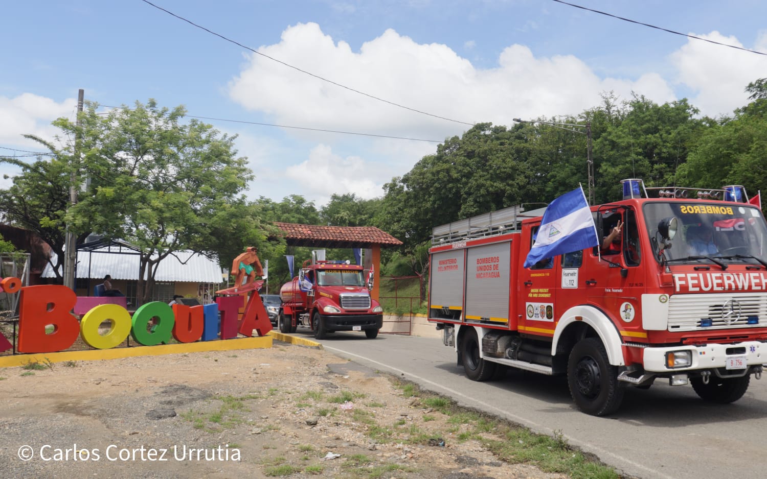 Estación de bomberos número 231 es entregada a familias de La Boquita ...