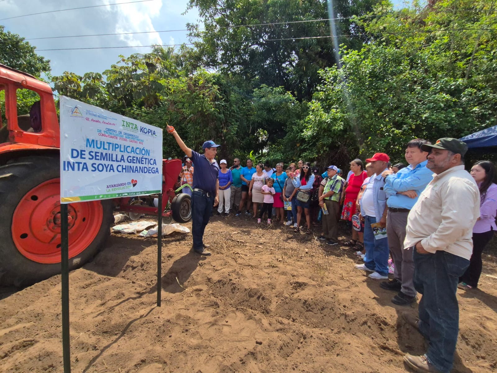 INTA impulsa producción de soya con uso de bioinsumos en Chinandega