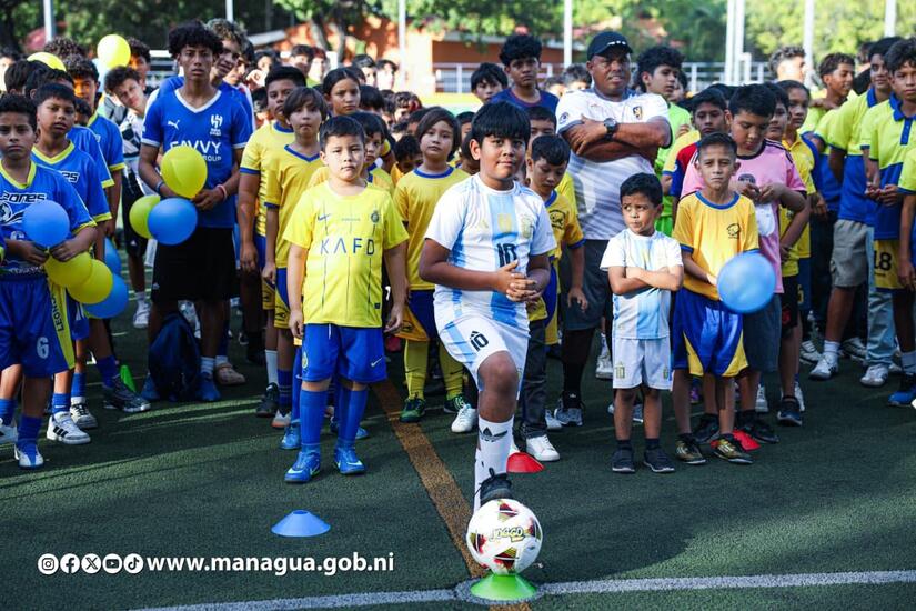 Academias de fútbol en Managua inician entrenamientos para formar ...