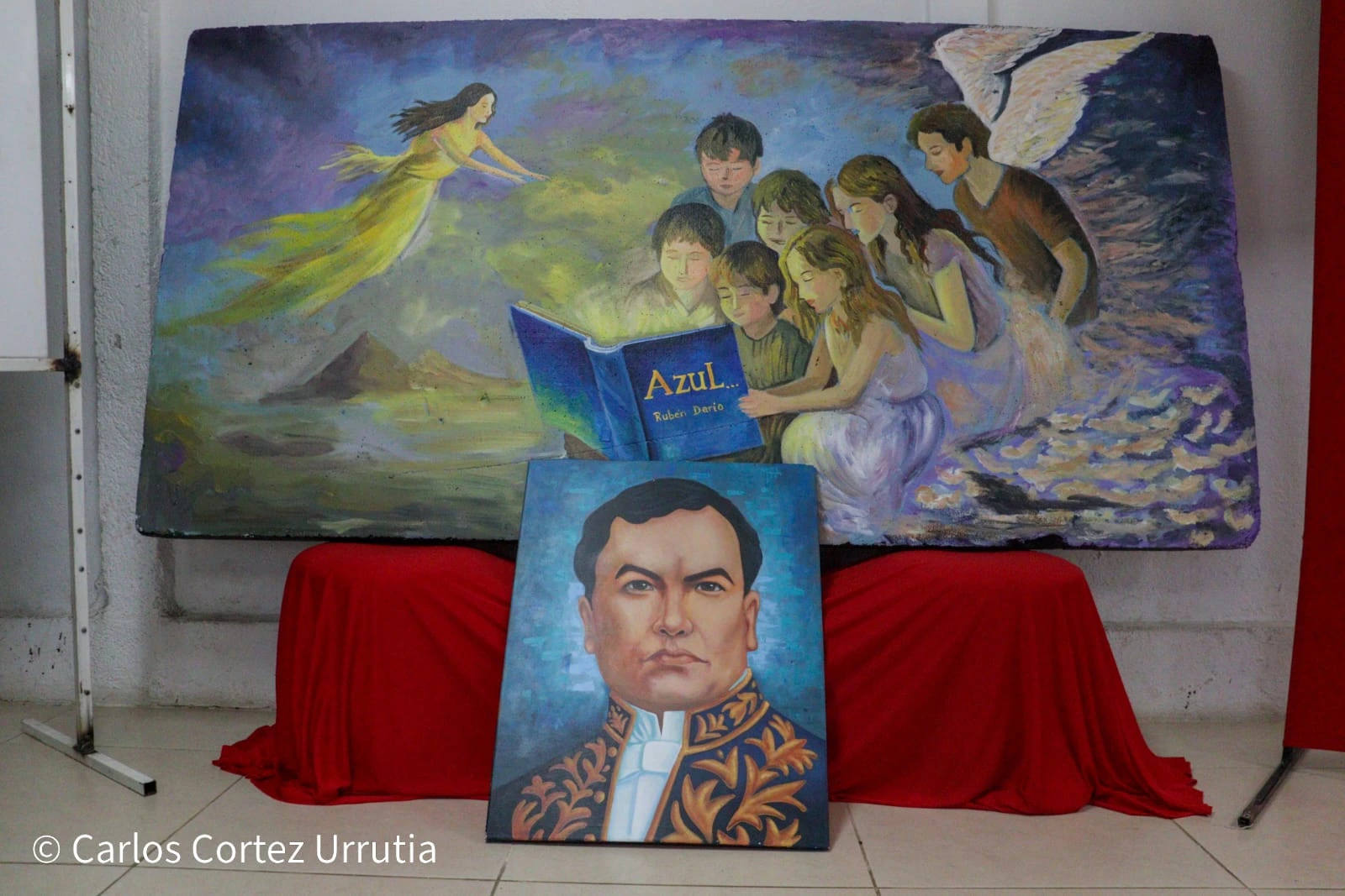Pintura, danza, musas y poesía en homenaje a Rubén Darío y Arnoldo Guillén