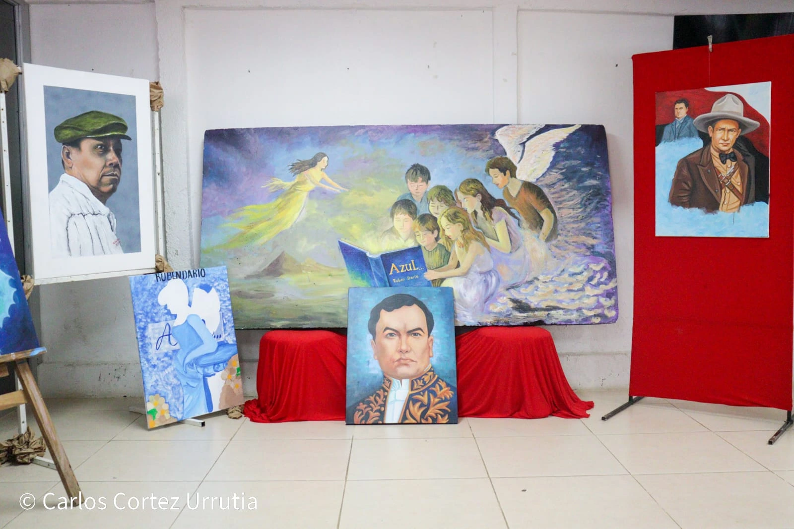 Pintura, danza, musas y poesía en homenaje a Rubén Darío y Arnoldo Guillén