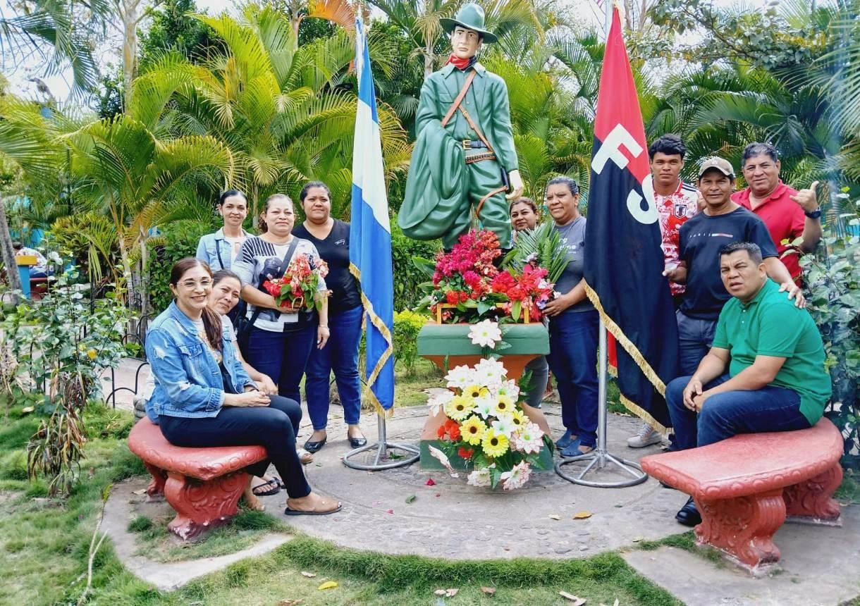 Madriz rinde homenaje a nuestro Sandino